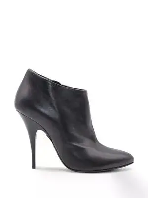 GIUSEPPE ZANOTTI Leather Ankle Boots - Black