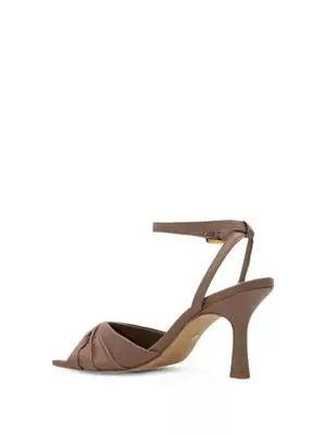 ANDREA CARRANO Ruched-strap Sandals