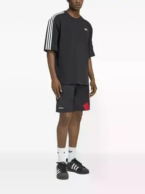 Adidas Adicolor 3-stripes Oversized Tee - Black