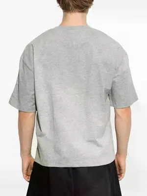 Adidas Logo-embroidered T-shirt