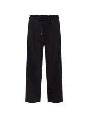 Adidas 3-stripes Wide-leg Track Pants - Black