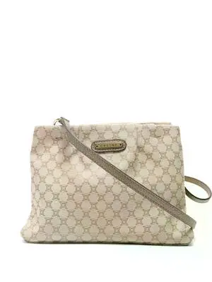 Celine Macadam Kiss-lock Handbag - Neutrals