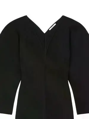 Givenchy Cocoon Puff-sleeve Mini Dress - Black