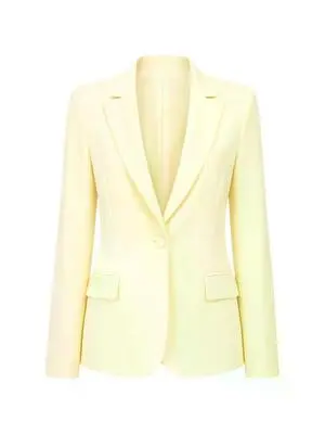 KONTATTO Single-breasted Wide-leg Suit - Yellow