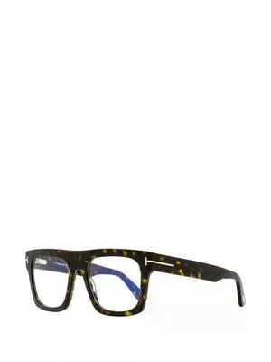 TOM FORD Square-frame Magnetic-clip Glasses