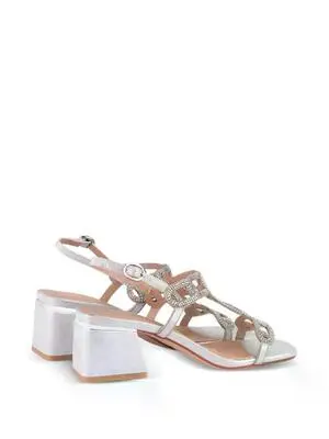 ALMA EN PENA Crystal-embellished Heeled Sandals