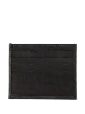 Valentino Garavani Vlogo Crystal-embellished Card Holder - Black