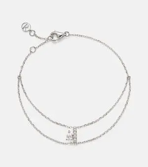 REPOSSI 18kt White Gold Diamond Bracelet - Silver