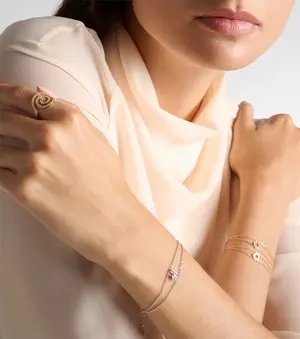 REPOSSI 18kt White Gold Diamond Bracelet - Silver