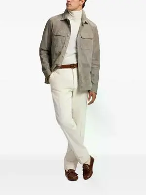Ralph Lauren Purple Label Calloway Suede Jacket