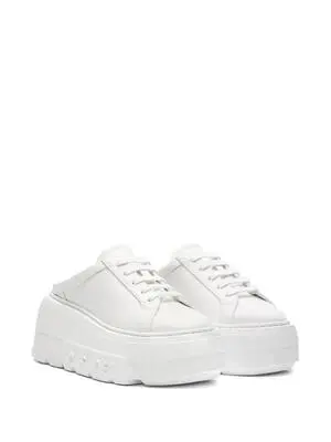 Casadei Nexus Platform Slip-on Sneakers - White