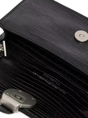 TRUSSARDI Reptile-effect Chain-link Wallet