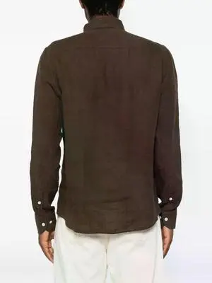 PROFUOMO Spread-collar Long-sleeve Shirt