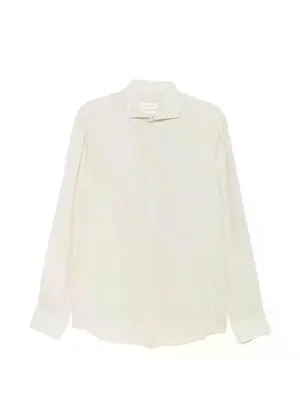 PROFUOMO French-linen Shirt - Neutrals