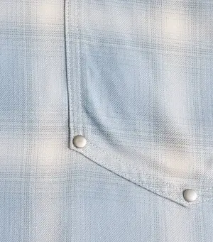 COLE BUXTON Check Western Shirt