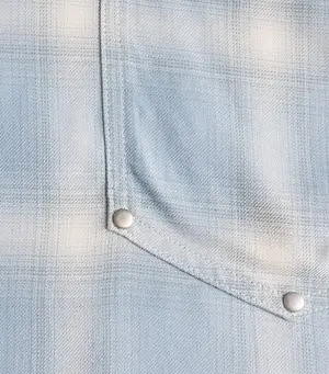 COLE BUXTON Check Western Shirt