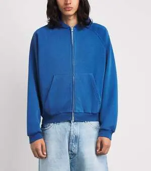 COLE BUXTON Zip-up Cropped Hoodie