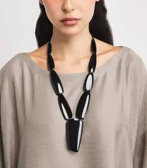 Eskandar Silk Plissé Midi Dress - Grey