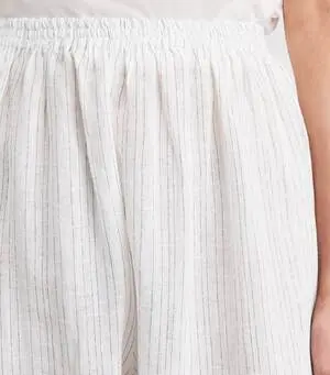 Eskandar Linen-blend Wide-leg Trousers