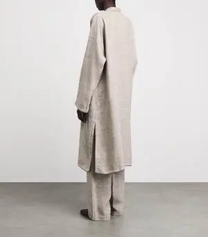 Eskandar Linen-blend Bakhtiari Cardigan
