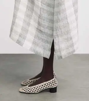 Eskandar Linen A-line Shirt Dress