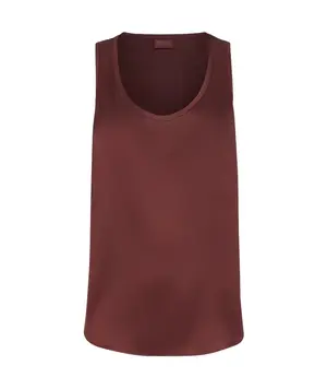 Brunello Cucinelli Sequined Tank Top - Red