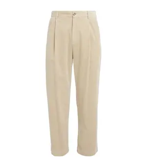 Barena Venezia Corduroy Straight Leg Trousers - Ivory