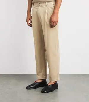 Barena Venezia Corduroy Straight Leg Trousers - Ivory