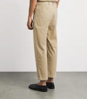 Barena Venezia Corduroy Straight Leg Trousers - Ivory