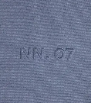 NN.07 Relaxed Logo Nat T-shirt