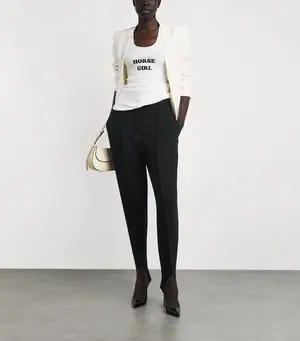 Stella McCartney Crepe Tapered Leggings
