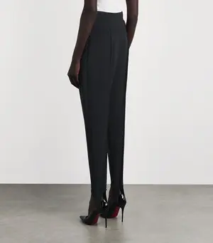 Stella McCartney Crepe Tapered Leggings