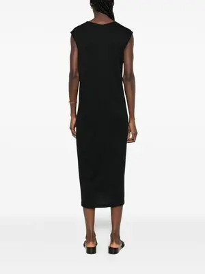 TOTEME Knotted Detail Cotton Dress
