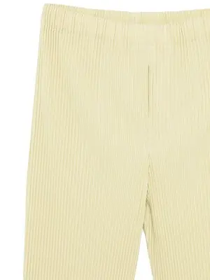 Issey Miyake Pleated Trousers - Green
