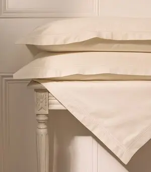 Harrods Brompton Ii King Flat Sheet - Ivory