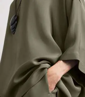 Eskandar Silk Boatneck Tunic