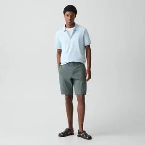 Theory Textured Recycled Nylon Drawstring Shorts - Pine Grove