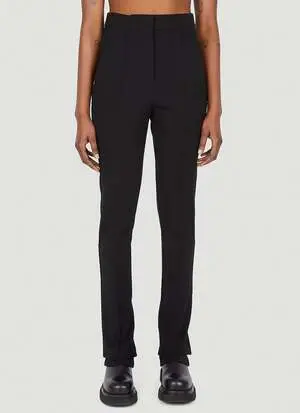 Max Mara High Waist Stretch-jersey Pants - Black