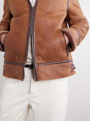 Brunello Cucinelli Shearling Jacket