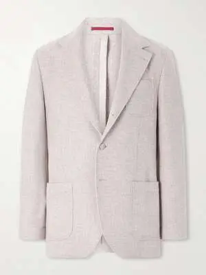 Brunello Cucinelli Cashmere Blazer - Beige