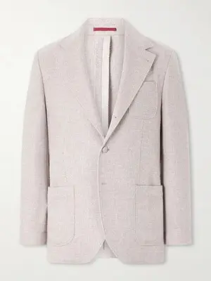 Brunello Cucinelli Cashmere Blazer - Neutrals