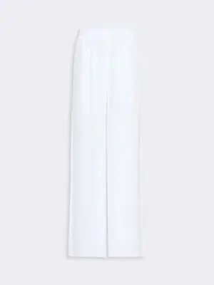 Max Mara Relaxed-fit Heavy Silk Wide-leg Trousers