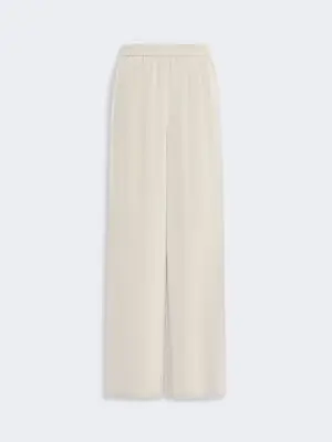 Max Mara Relaxed-fit Heavy Silk Trousers