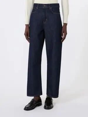 Max Mara Barrel-leg Denim Jeans