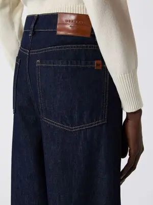 Max Mara Barrel-leg Denim Jeans