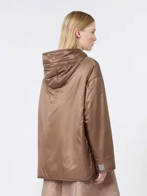 Max Mara Oversized Padded Jacket In Water-repellent Canvas