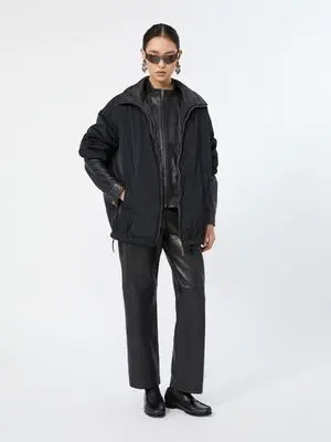 Max Mara Nappa Leather Five-pocket Trousers