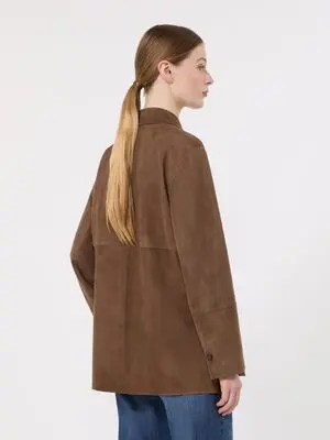 Max Mara Suede Shirt Jacket