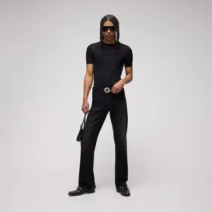 Gucci Wool Silk Jacquard T-shirt