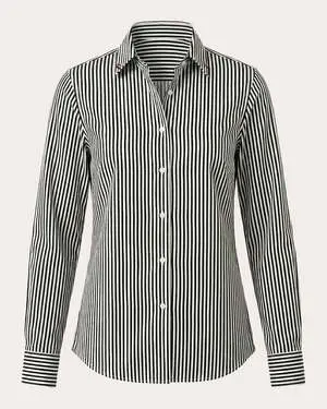 VERDELIMON Marion Striped Shirt With Cherry Charms